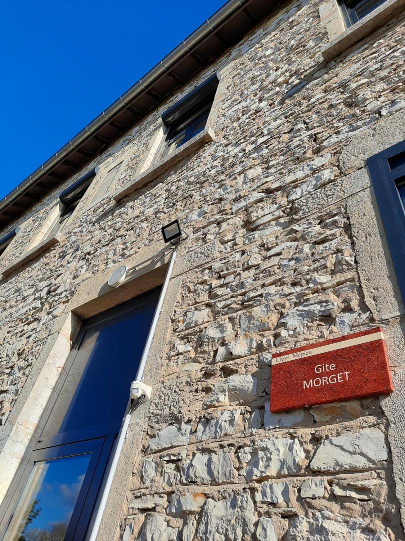 Gîte Morget - Gîte pour 6 personnes à Creys Mepieu