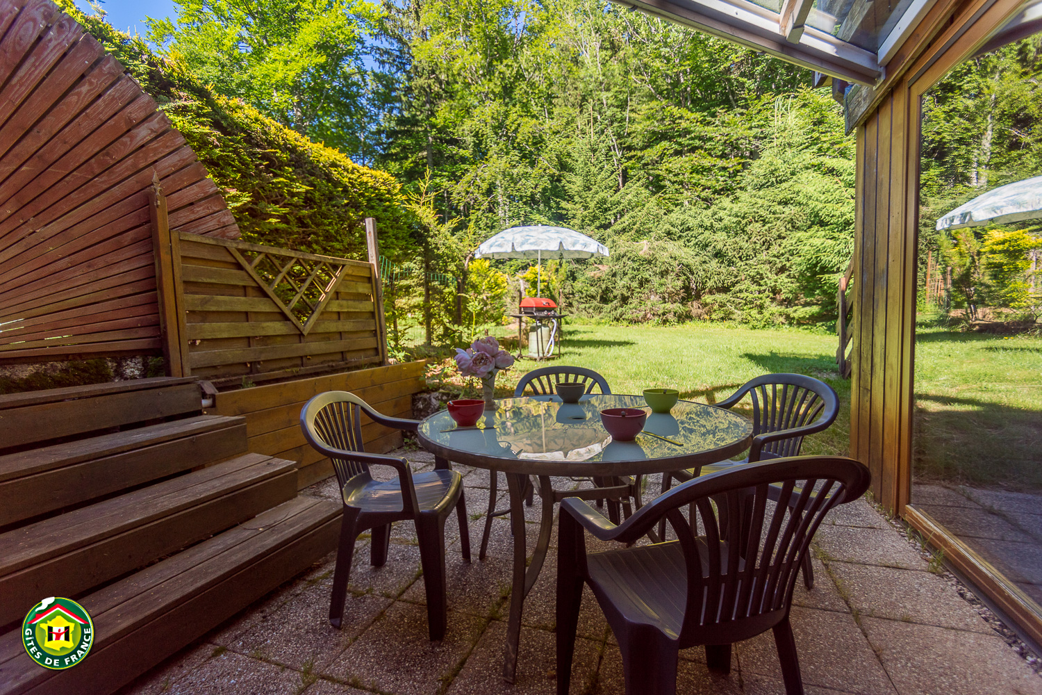 La Maison Dans La Forêt - Gîte pour 6 personnes à Saint Nizier Du ...